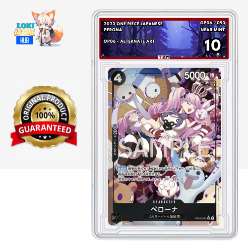 ORIGINAL Perona AA (Parallel) OP06-093 SR slab set optcg one piece card ...