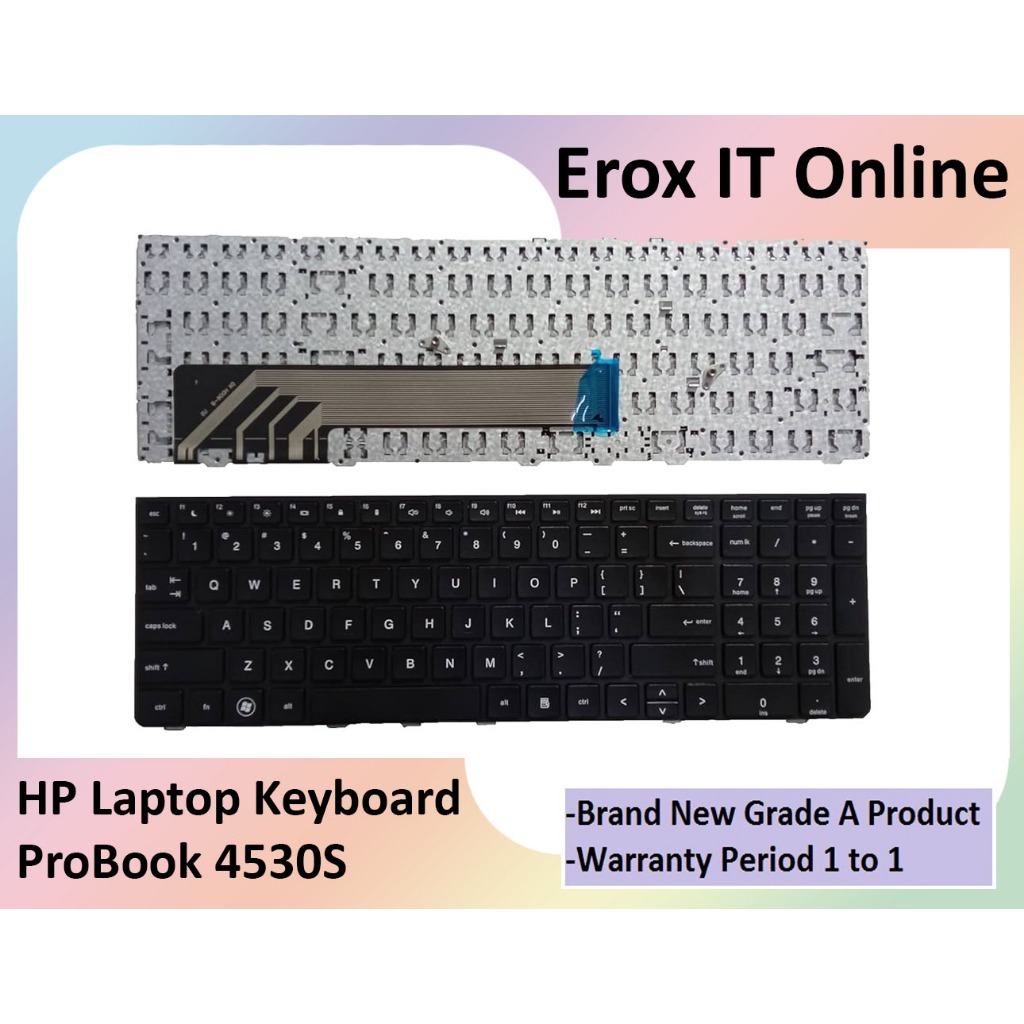 HP ProBook 4530S 4730S 4535S 638179-001 638179-031 646300-001 US Laptop ...