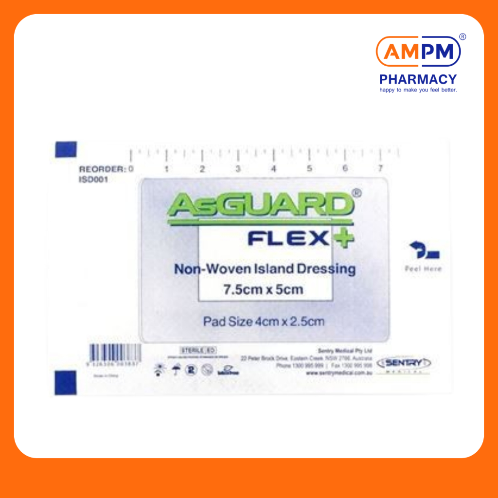 AsGUARD Flex Island Dressing 7.5cm x 5cm (1's) | Shopee Malaysia