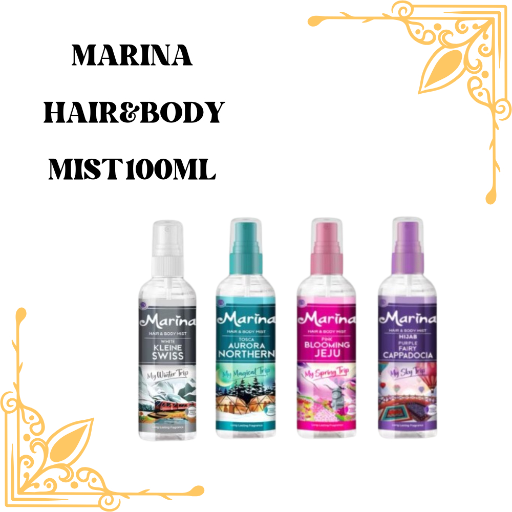 ORIGINAL MARINA HAIR&BODY MIST 100ML | Shopee Malaysia