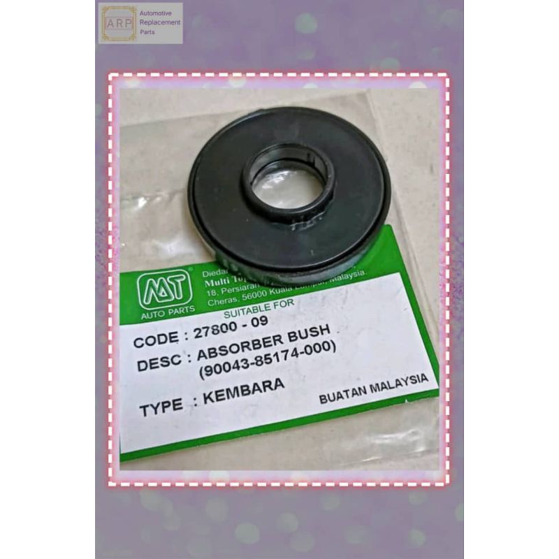 Absorber Bush Myvi,Kelisa,Kenari, Kembara Dvvt (absorber mounting ...