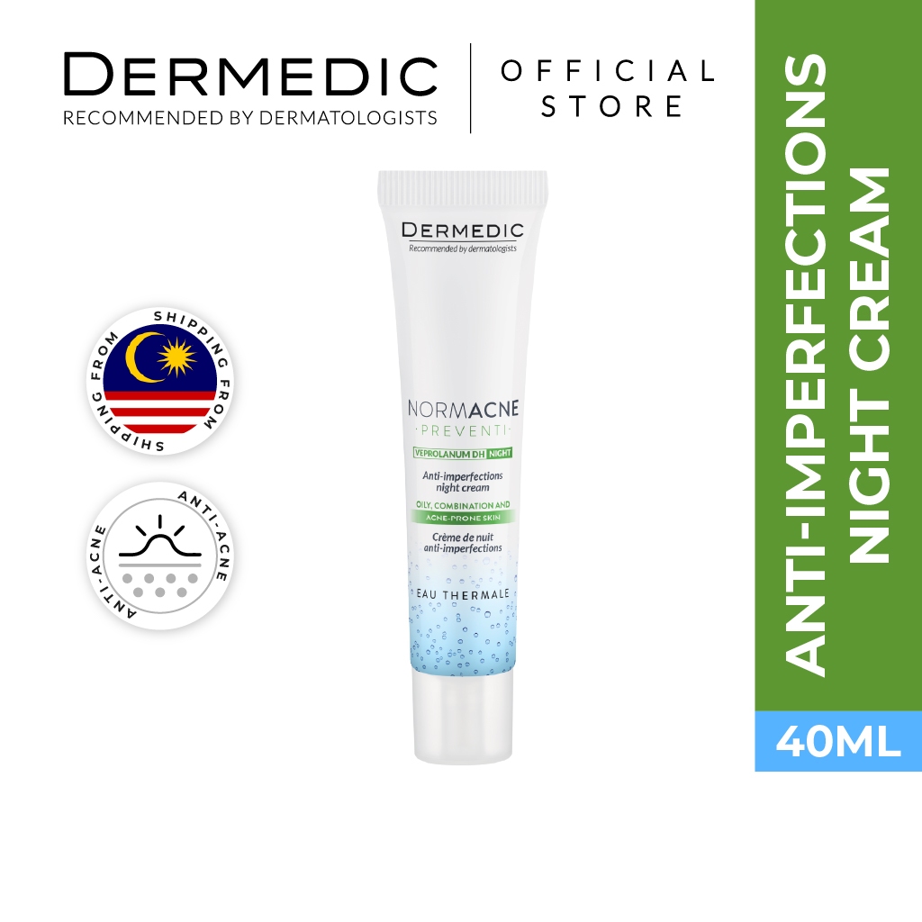 [ACNE Care] Dermedic Normacne Preventi Anti-Imperfections Night Cream ...