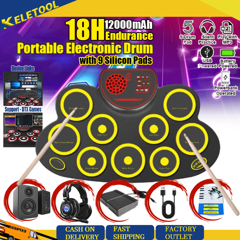 musical instrument drum set drum electronic drum pad electronic drum ...