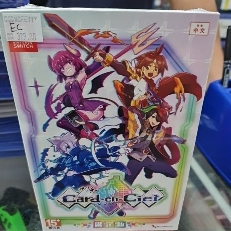 nintendo switch card en ciel limited edition English Chinese as new and ...