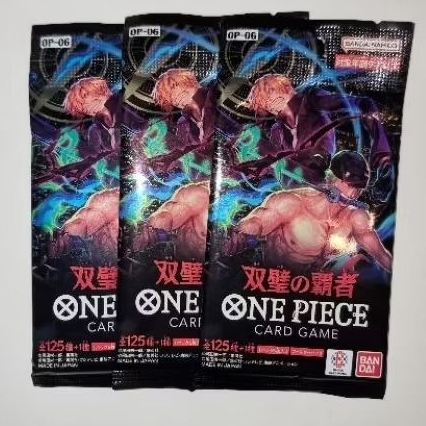 One Piece OP06 3 Seal Pack (Authentic) 6 pcs cards per Pack. (3 Combo ...
