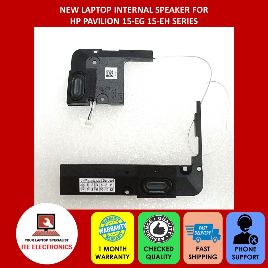 NEW HP PAVILION 15-EG 15-EH SERIES LEFT & RIGHT LAPTOP INTERNAL SPEAKER ...
