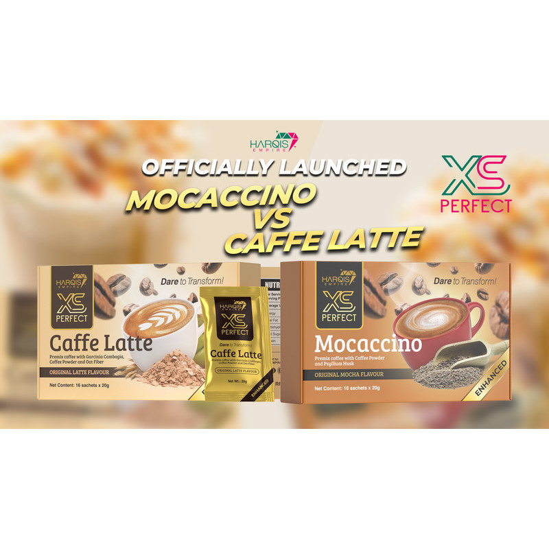 XS PERFECT NEW MOCACCINO / CAFFE LATTE ENHANCED | Shopee Malaysia
