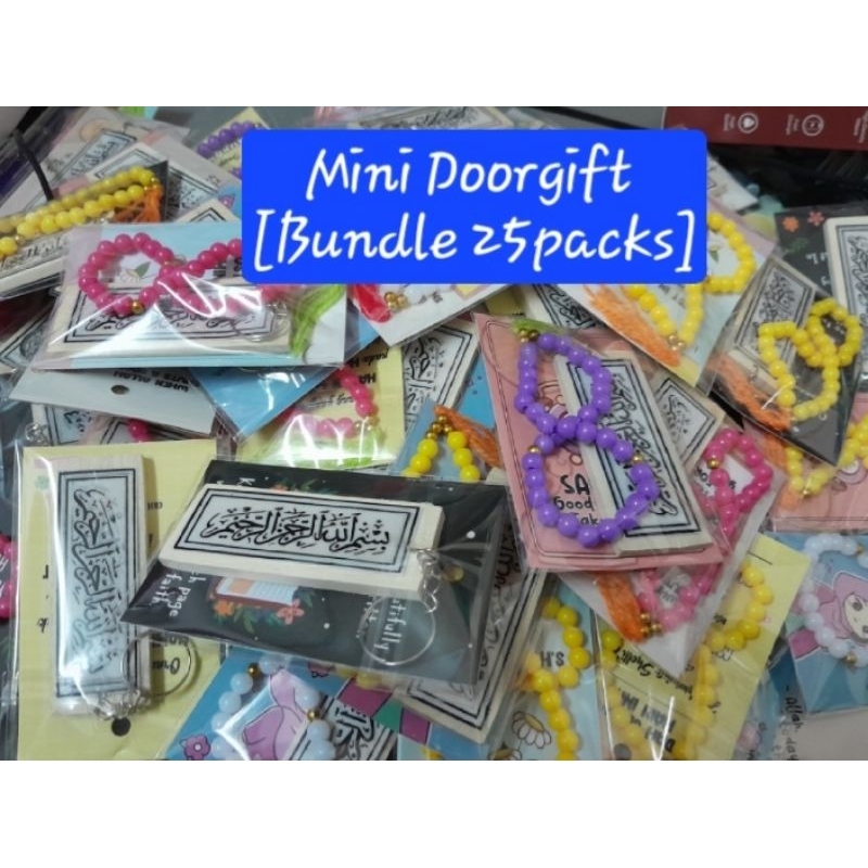 BUNDLE 25packs Mini Pocket Doorgift Wedding Islamic Souvenir | Shopee ...