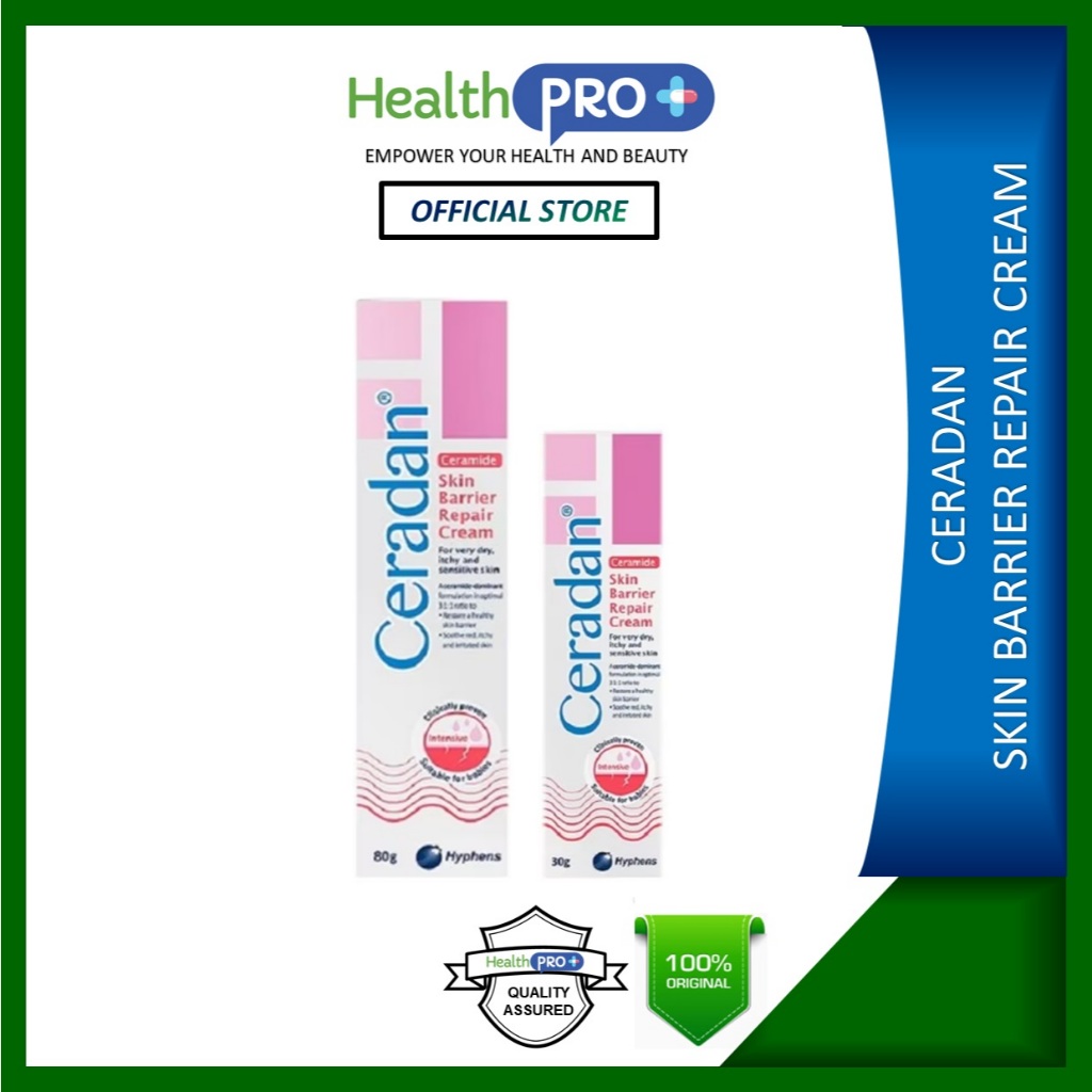 Ceradan Skin Barrier Repair Cream 80G/30g | Shopee Malaysia