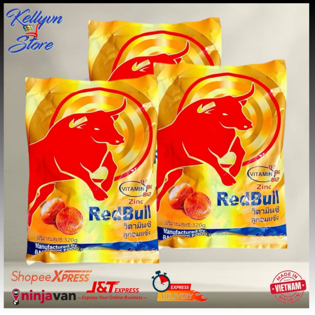 Thailand Red Bull Energy Candy/ 泰国红牛糖果 [320g] | Shopee Malaysia