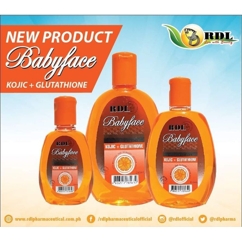 rdl facial cleanser with glutathione 125ml..235ml | Shopee Malaysia