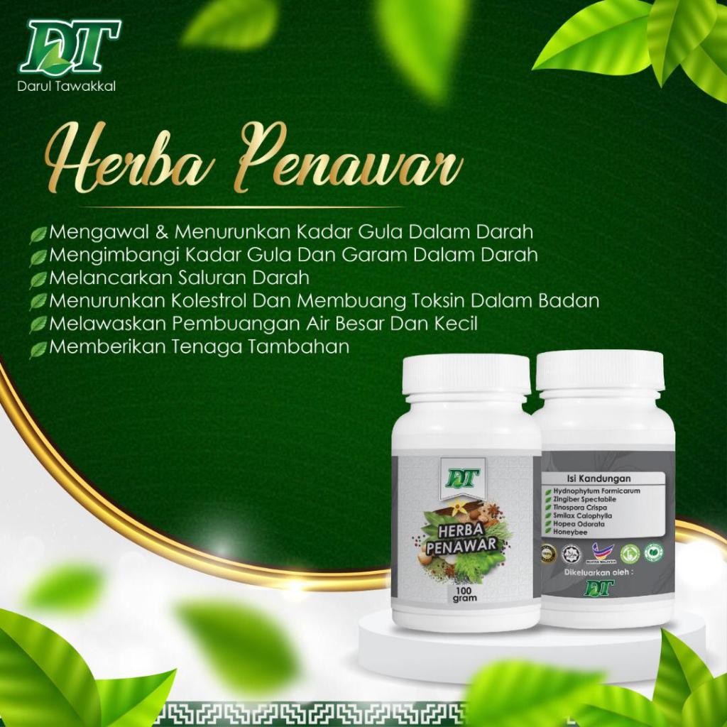 HERBA PENAWAR SUPPLEMENT UNTUK PENYAKIT KRONIK | MENSTABILKAN DARAH | MENGAWAL GULA DALAM DARAH ...