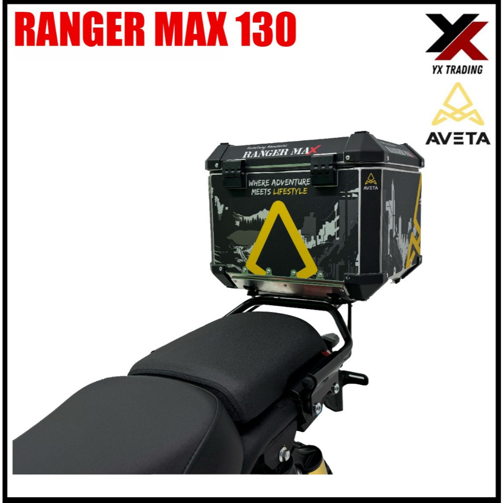 AVETA RANGER MAX 130 TOP BOX ALUMINUM (36L) | Shopee Malaysia