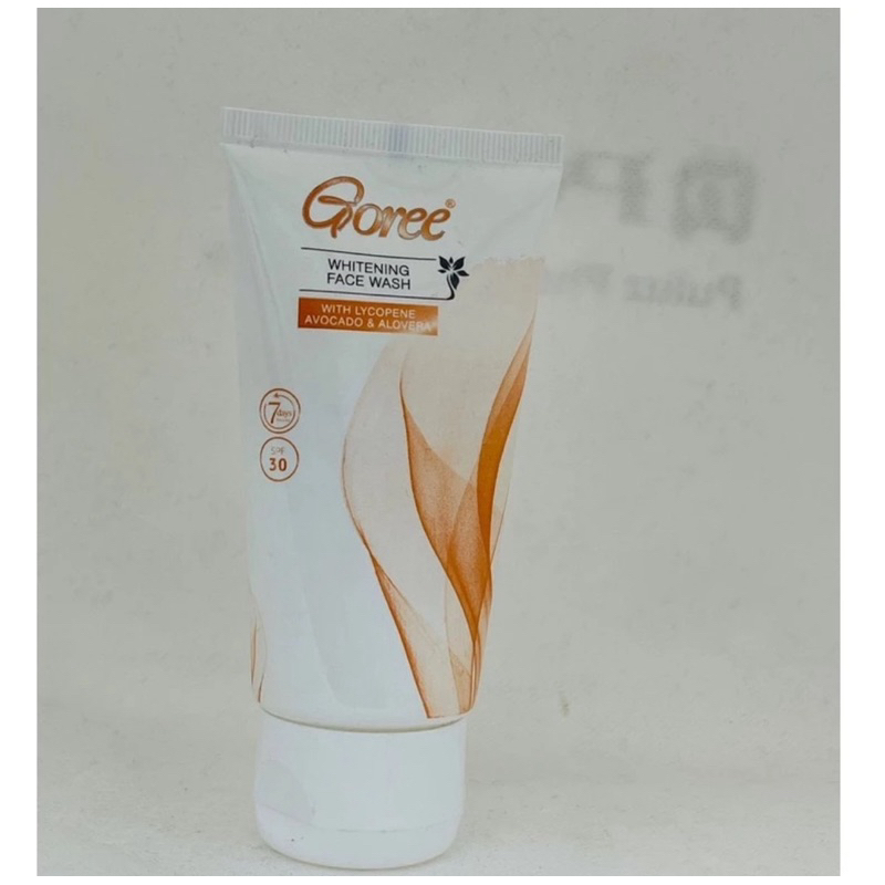 GORE WHITENING FACE WASH WITH LYCOPENE AVOCADO & ALOVERA | Shopee Malaysia