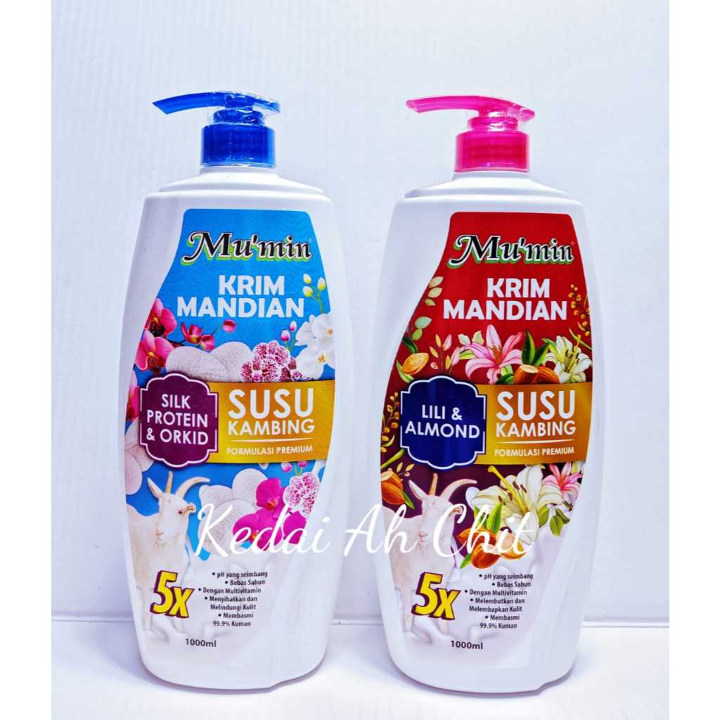 MU'MIN Krim Mandian Susu Kambing 1000ml | Shopee Malaysia