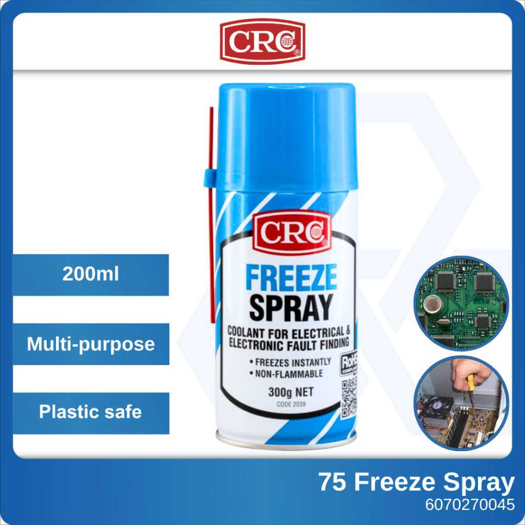 CRC Freeze Spray 200ml Instant Freezer Spray | Shopee Malaysia