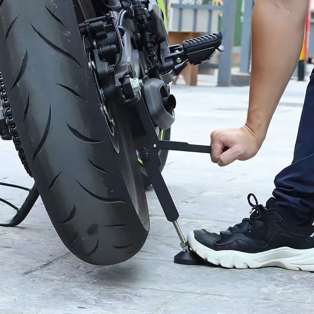 Motorcycle Folding Lifting Support Frame Foldable Heavy Lift Stand ...