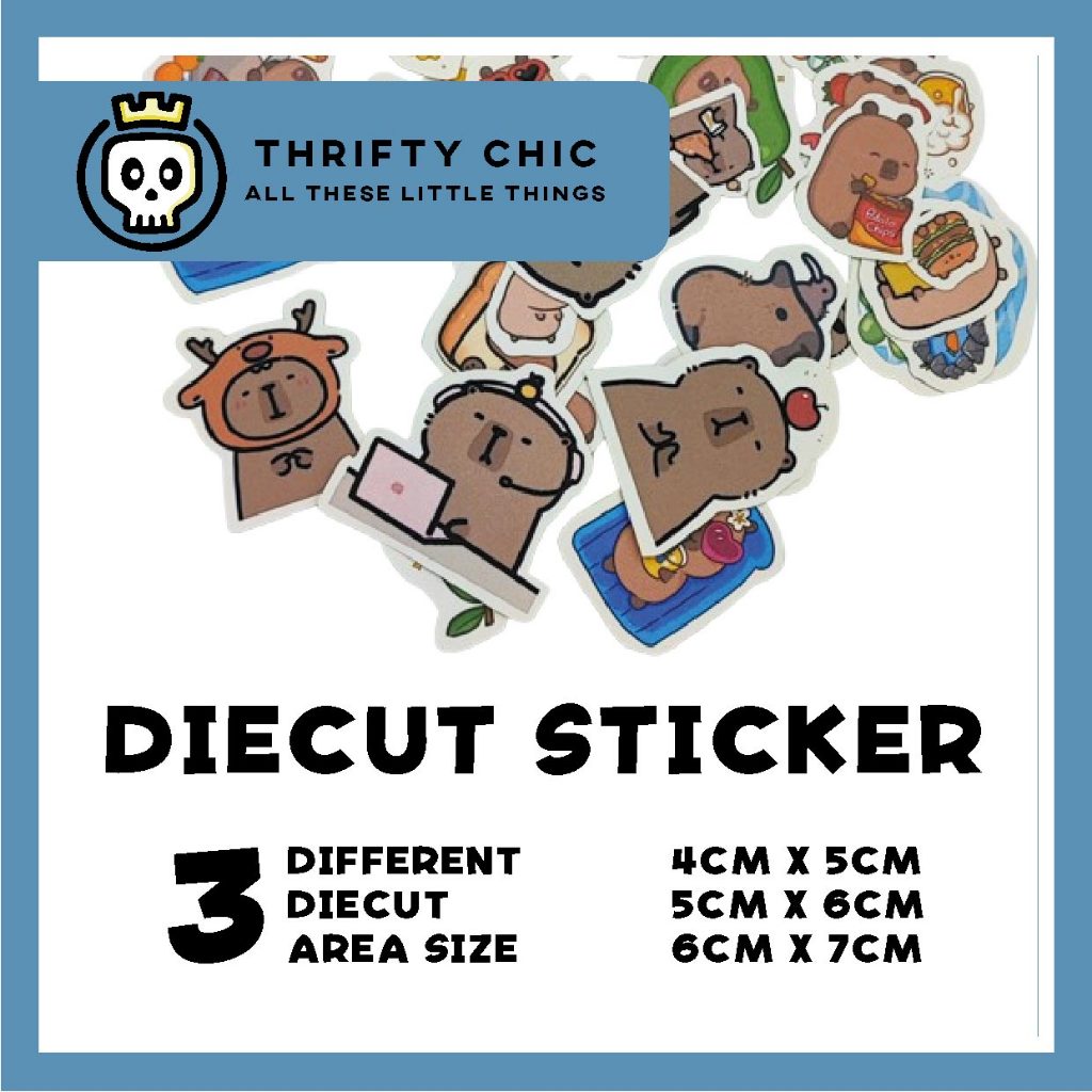 [Pre-order] Custom Die cut sticker (print your own design) | Shopee ...