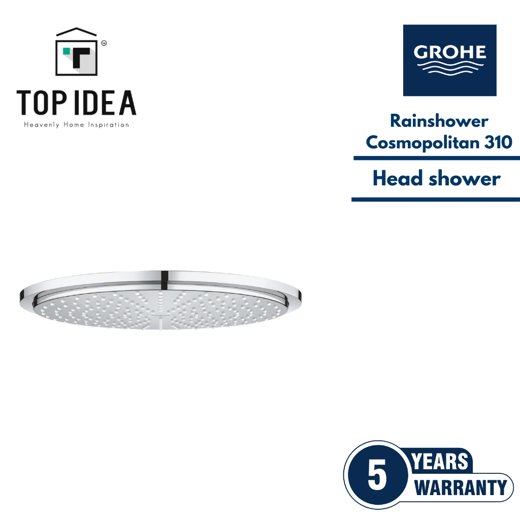 GROHE Rainshower Cosmopolitan 310 Head Shower 1 Spray | 27477000 ...