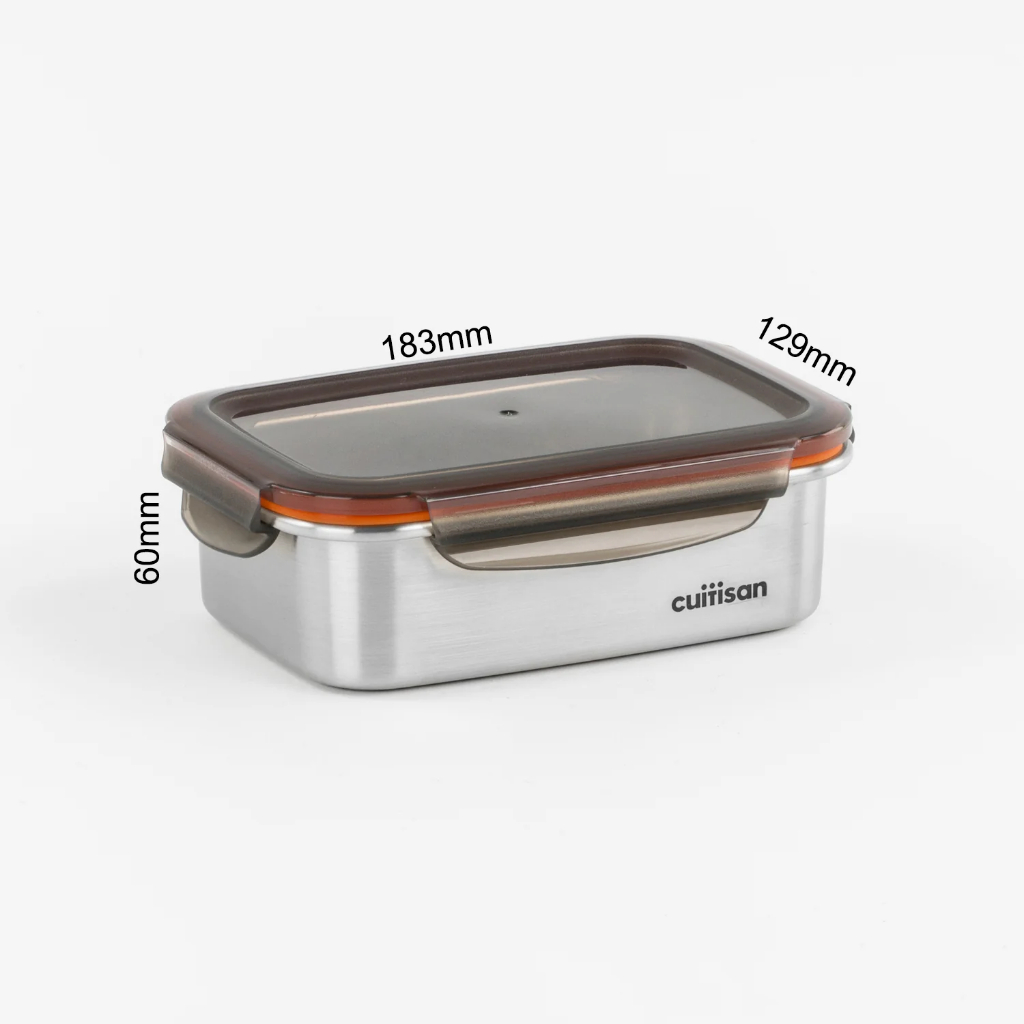 CUITISAN EC7-GS05 680ml Microwave-safe Signature Air-Tight Stainless ...