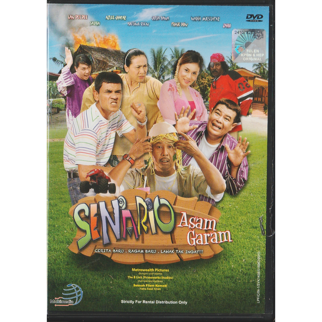 DVD SENARIO ASAM GARAM ( ORIGINAL DVD FILEM ) | Shopee Malaysia