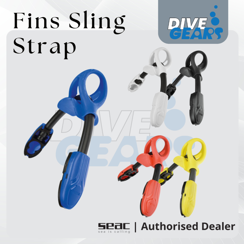 SEAC Sub Fins Sling Strap Scuba Diving | Shopee Malaysia