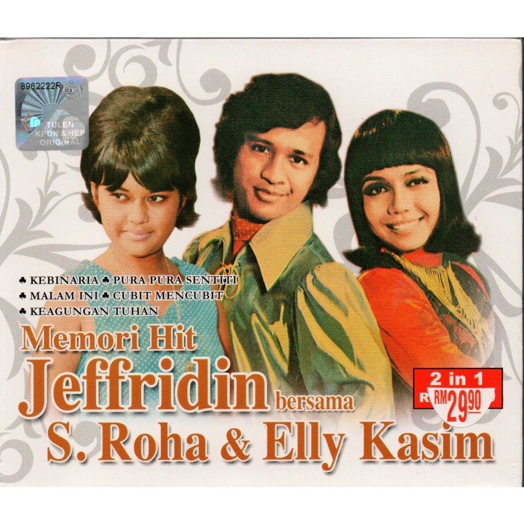 Memori Hit Jeffridin Bersama S. Roha & Elly Kasim ( 2 CD ) | Shopee ...