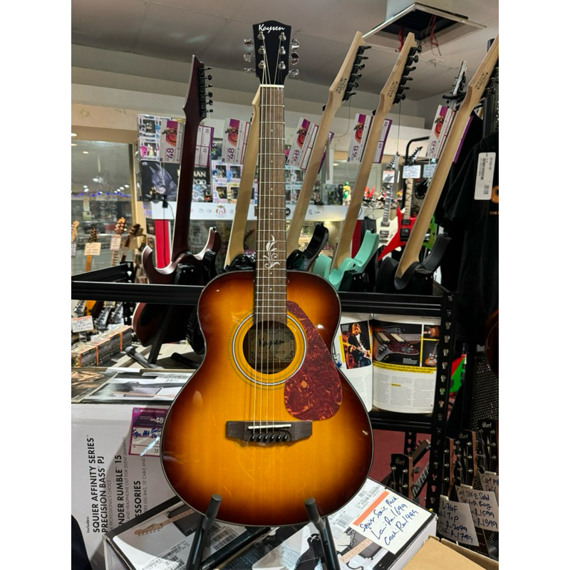 Kaysen Solid Top Guitar K-D1-MINI 36" with EQ system free accessories ...