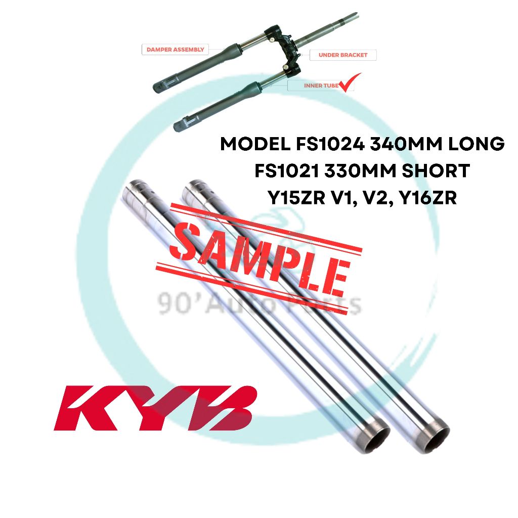 KAYABA KYB FS1021 FS1024 YAMAHA Y15 V1 V2 Y15ZR Y16 Y16ZR FORK INNER ...