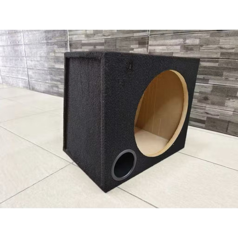 12" INCH SLOT / ROUND VENTED CAR SINGLE SPEAKER WOOFER BOX | Shopee ...