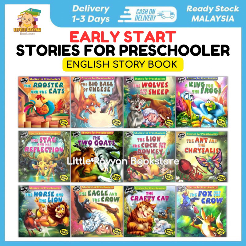 EARLY START STORIES FOR PRESCHOOL SET (12 BOOK) | Shopee Malaysia