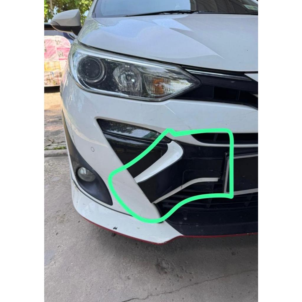 Original Toyota Vios Yaris ( 2019- ) Front Grille Garnish Bumper Top ...