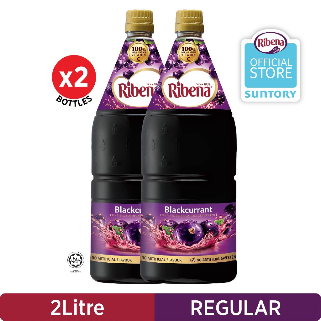 [Bundle of 2] Ribena Concentrate Regular 2L | Shopee Malaysia