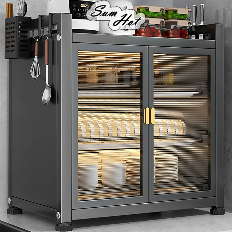 Rak Pinggan Rack Dish Drainer Microwave Cabinet Rak Kabinet Dapur Oven ...