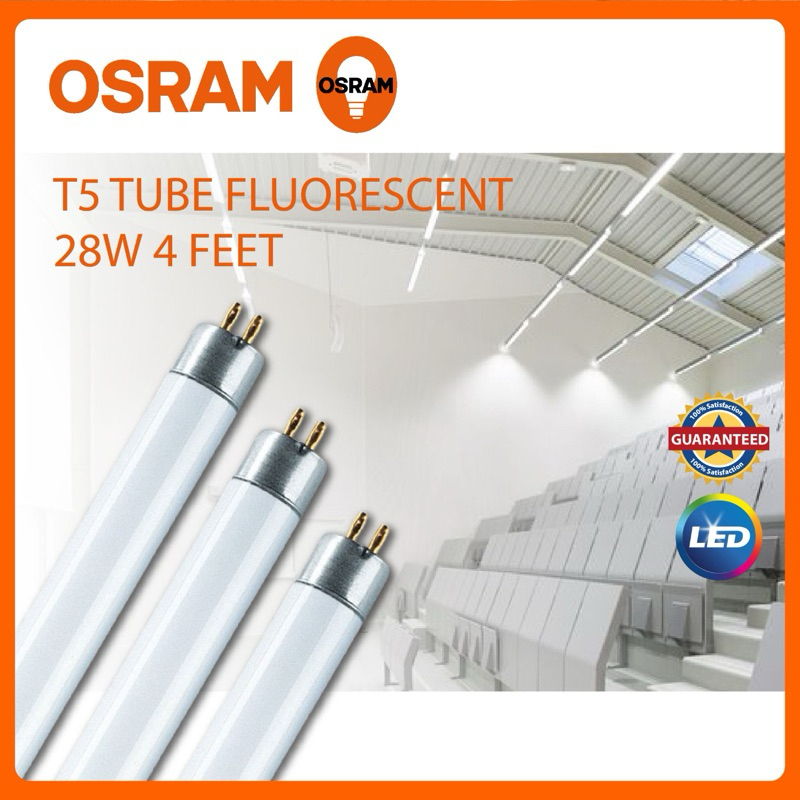 T5 TUBE OSRAM FLUORESCENT 28W 4FT 830/840/865 | Shopee Malaysia