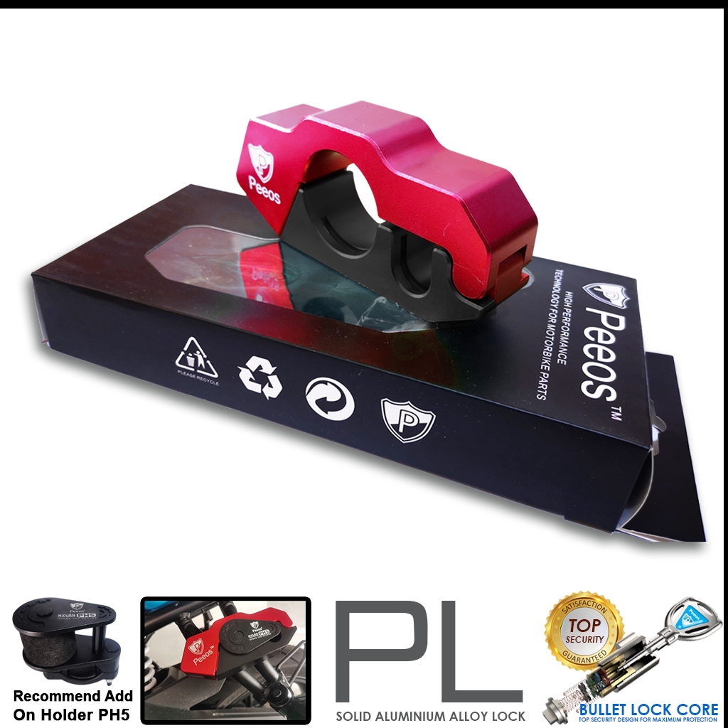 Peeos PL kunci brek tangan Throttle Lock Anti Potong jam Brek & Minyak ...