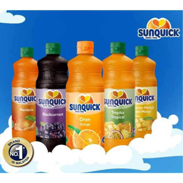 SUNQUICK FRUITS DRINK 300ml (5 FLAVOURS) | Shopee Malaysia