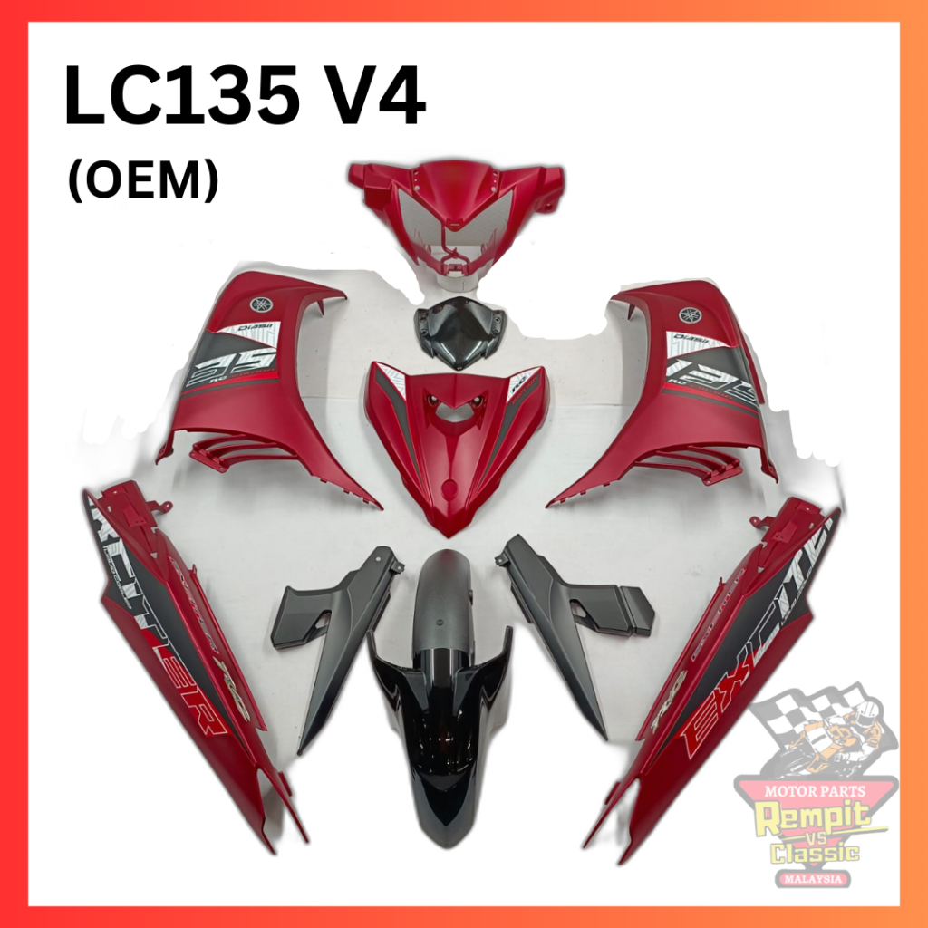 REMPIT LC135 V4 (N ) OEM SIAP TANAM 55d (clutch) 2 DESIGN ( PM Admin ...