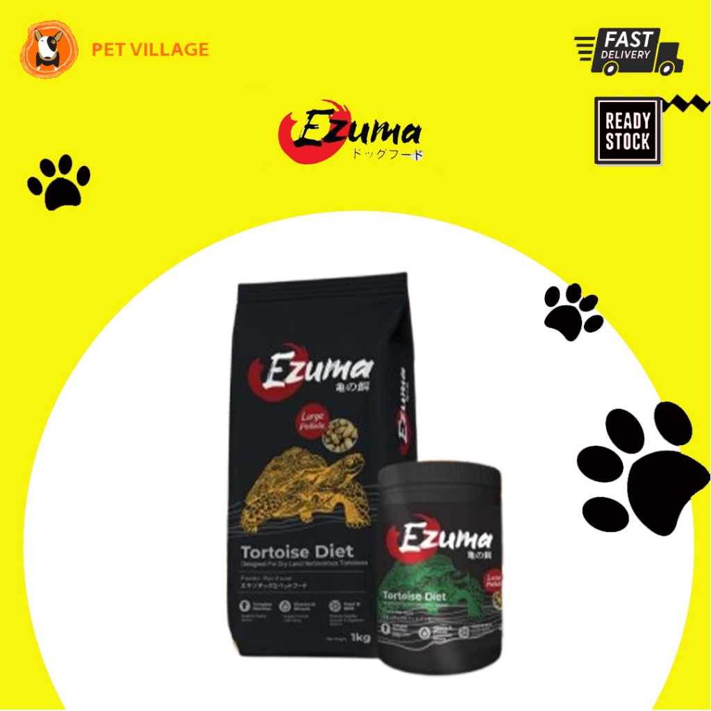 EZUMA Tortoise Diet Large Pellets 400G/1KG( new packing) | Shopee Malaysia