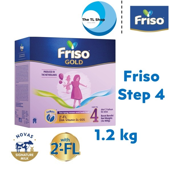 Friso Gold Step 4 1.2kg With 2FL New Pack (Exp:01/2026) | Shopee Malaysia