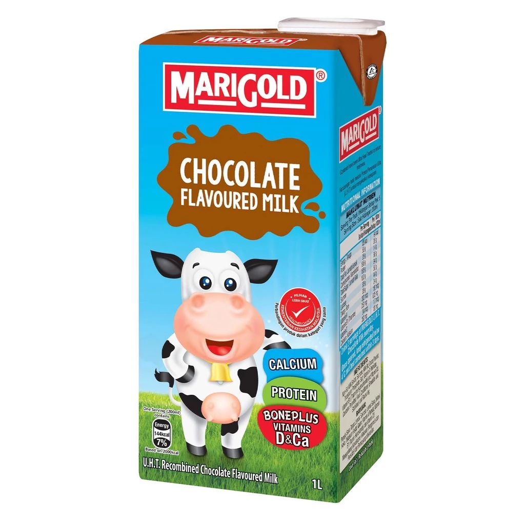 Marigold UHT Chocolate Milk 1 Litre | Shopee Malaysia