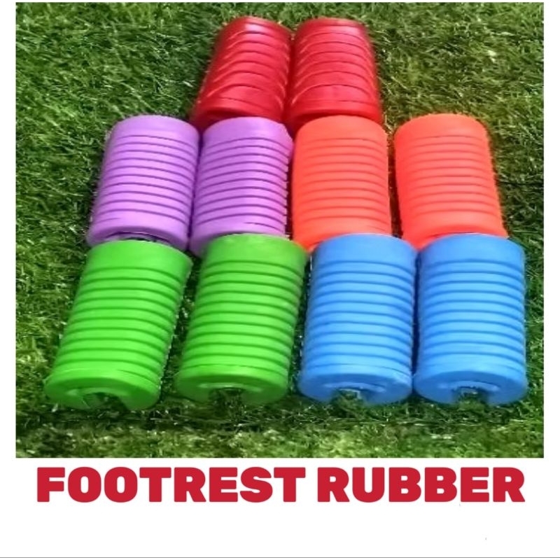 GETAH PEMIJAK KAKI UNIVERSAL EX5 WAVE LC135 KRISS FOOTREST RUBBER ...