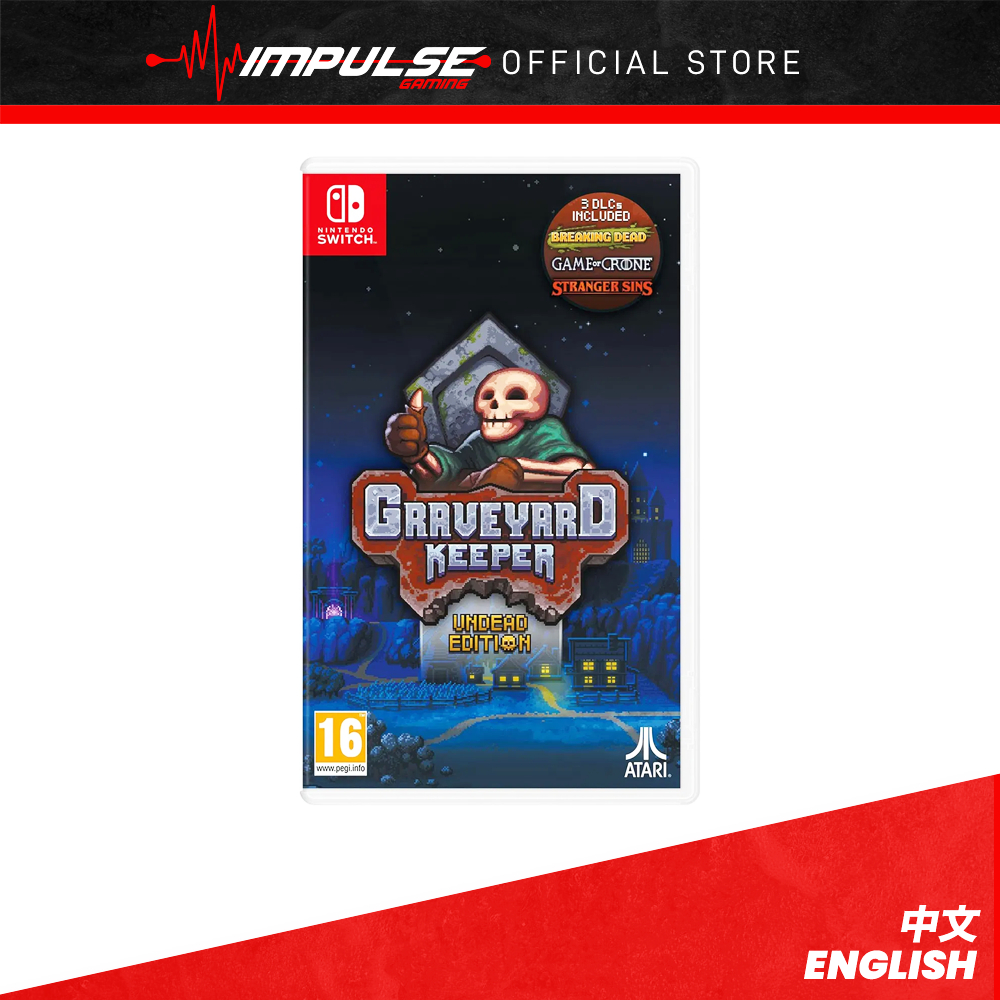 NSW Nintendo Switch Graveyard Keeper Undead Edition Chi/Eng Version 守墓人 中英文版 | Shopee Malaysia