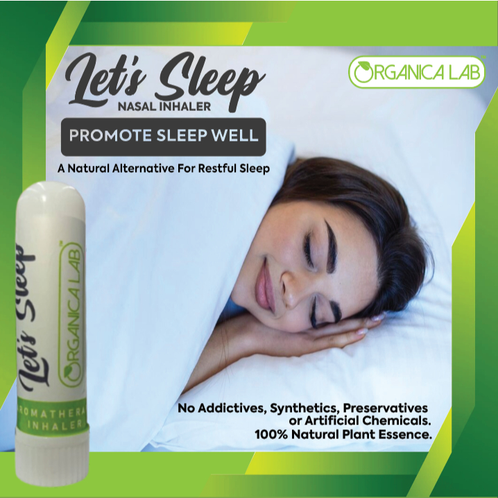 LET'S SLEEP Inhaler For Quality Sleep At Night and Relax by ORGANICA ...