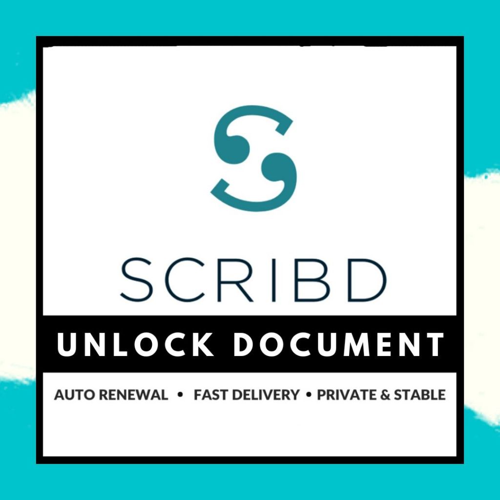 Scribd Unlock Document Instant Delivery | Shopee Malaysia