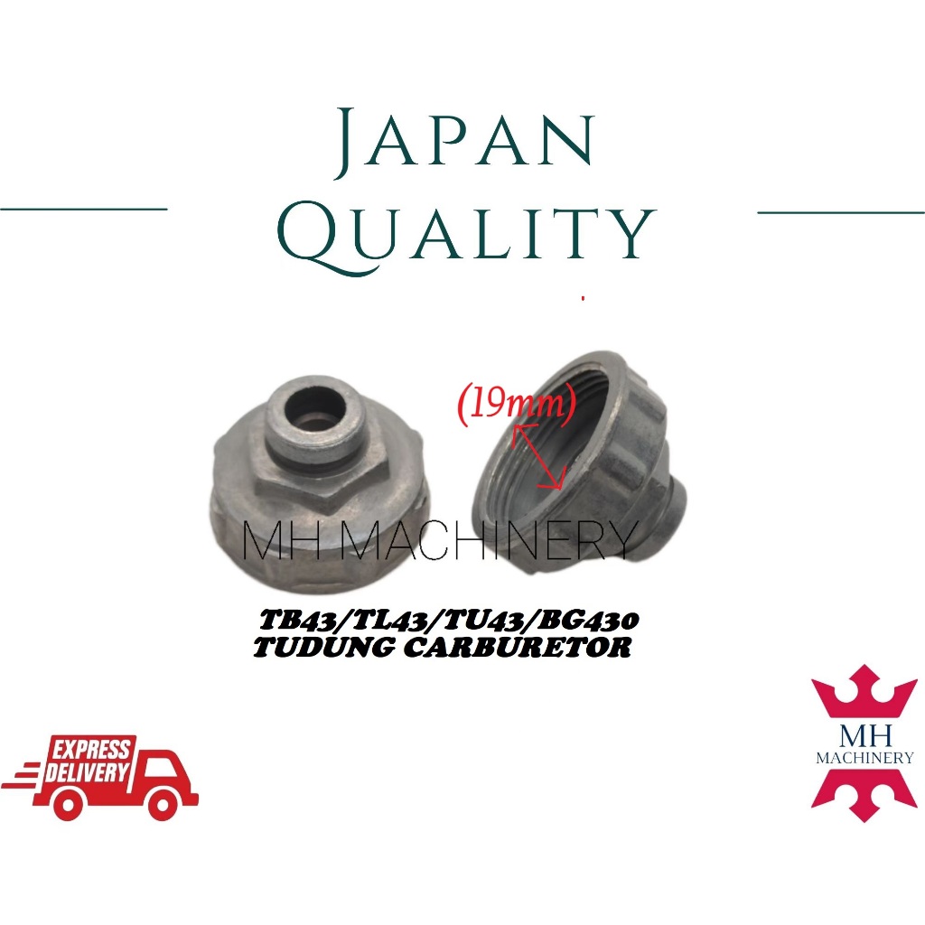 (1PC)TB43/TL43/TU43(19MM) Body Cap Carburetor Brush Cutter/Tudung Cap Karburetor BG430 | Shopee ...