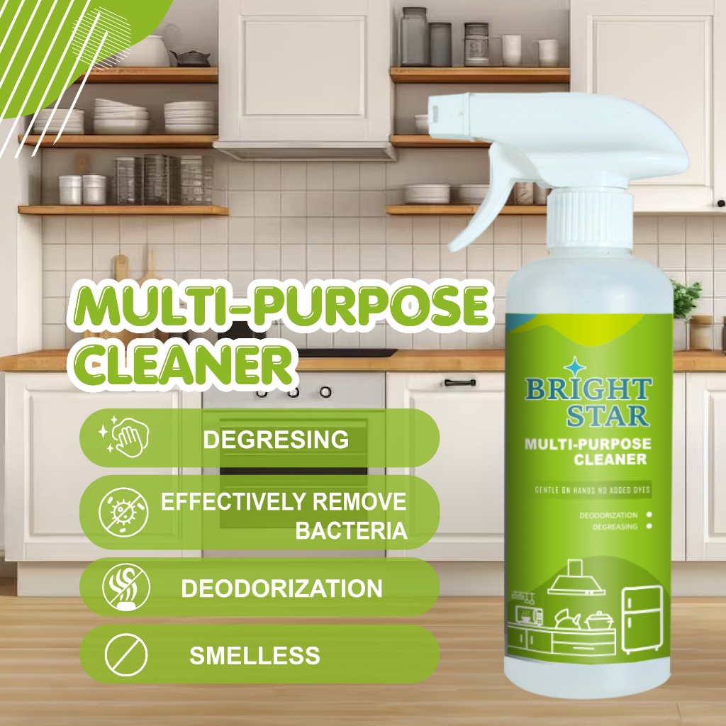 Bright Star Multi-Purpose Cleaner Spray Foam Refrigerator Oven ...