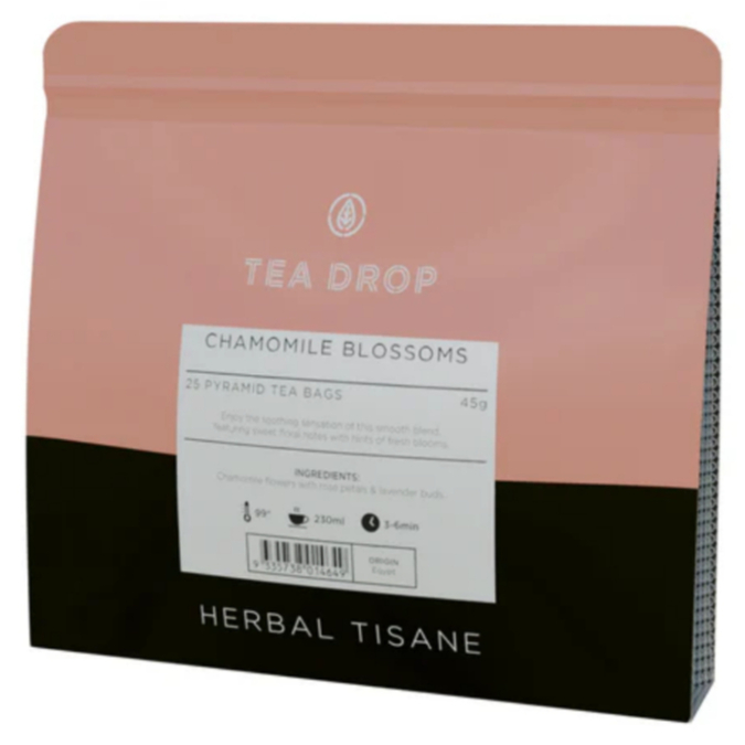 Tea Drop Chamomile Blossom Pyramid Tea Bag 25 Sachet | Shopee Malaysia
