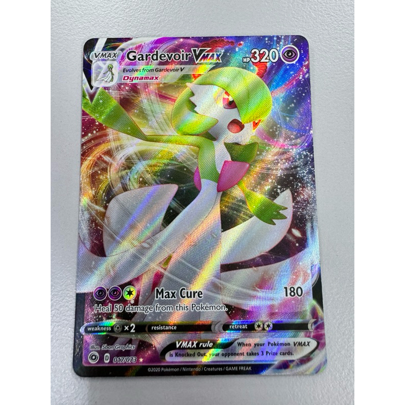 Psychic Type - Pokemon Card Vmax - Gardevoir Vmax 017/073 | Shopee Malaysia