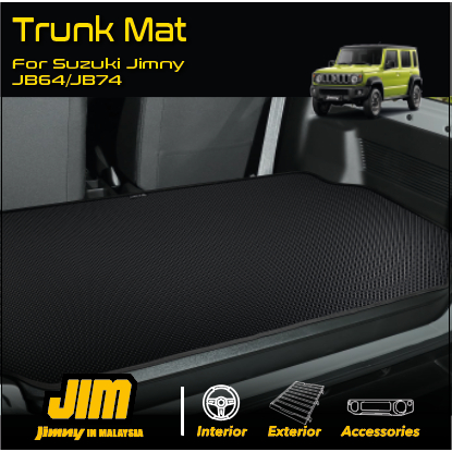 Suzuki Jimny Luggage Mat, JB64 Sierra JB74, Black Trunk Mat, Anti-Slip Mat, Cargo Mat, Scratch ...